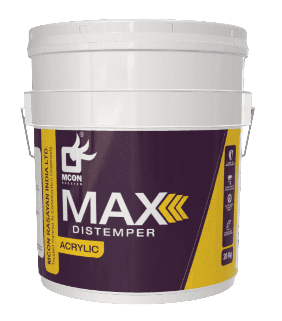 Max Acrylic Washable Distemper - MCON Rasayan India Ltd.